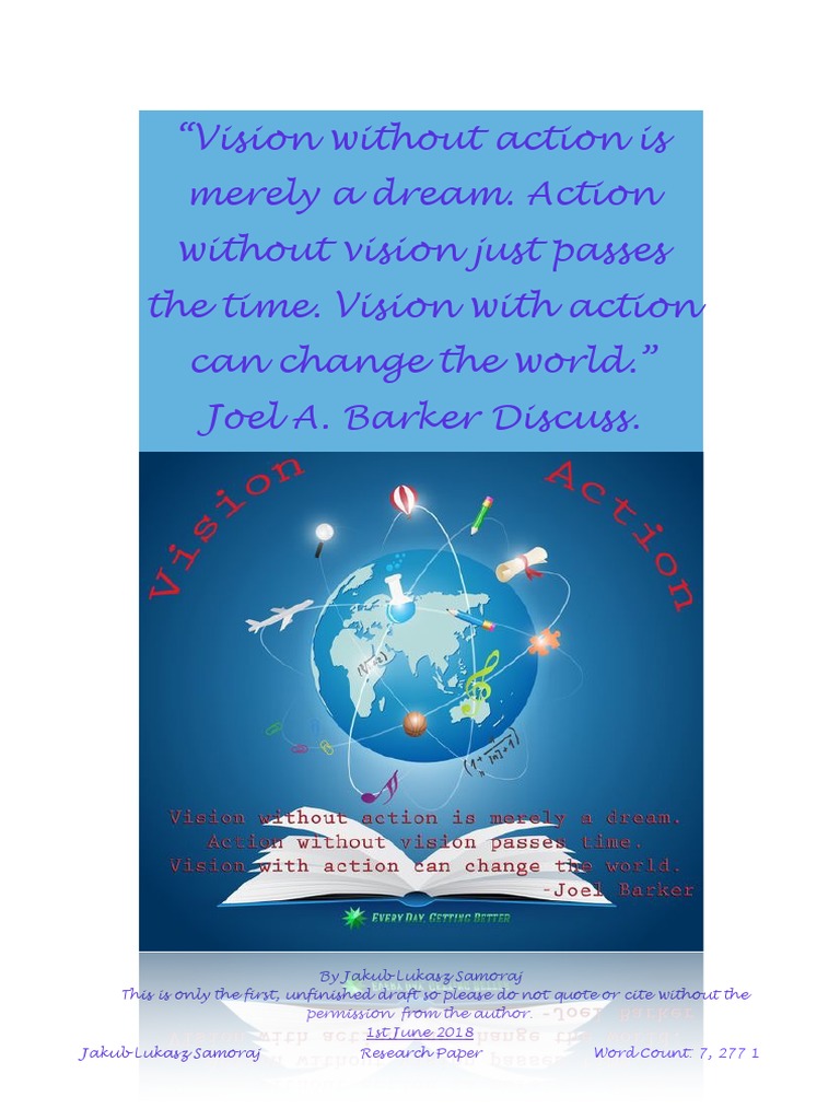 Vision Without Action Is Merely A Dream | PDF | Dream | Hope