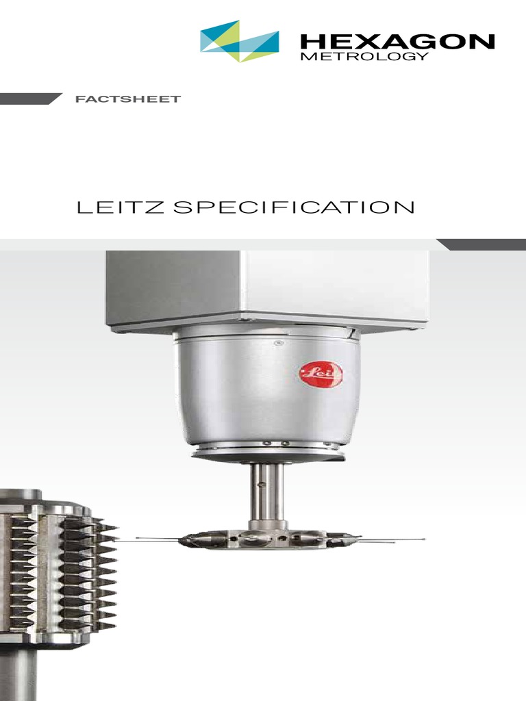 Leitz Accuracy Specifications - Flyer - en | PDF | Metrology