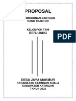 Proposal Pengajuan Alat Pertanian | PDF
