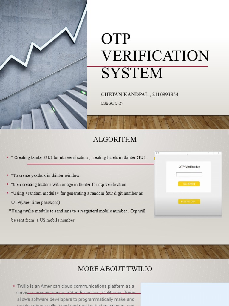 OTP Verification System | PDF