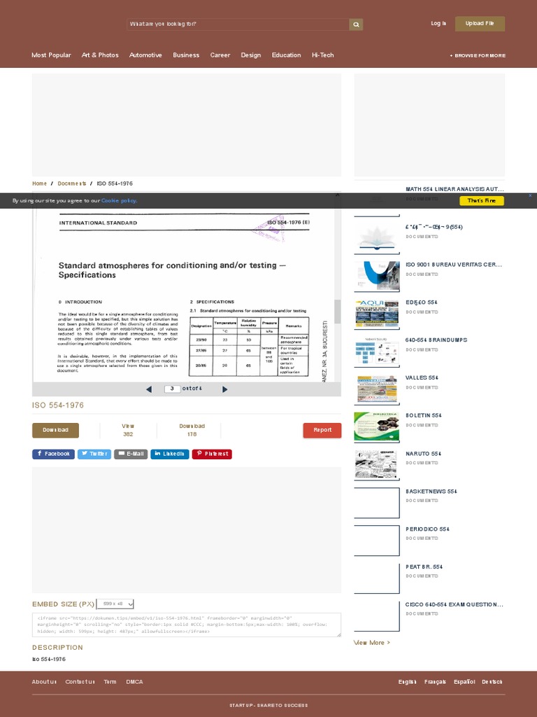 Iso 554-1976 - 2 | PDF | Information Technology | Web 2.0