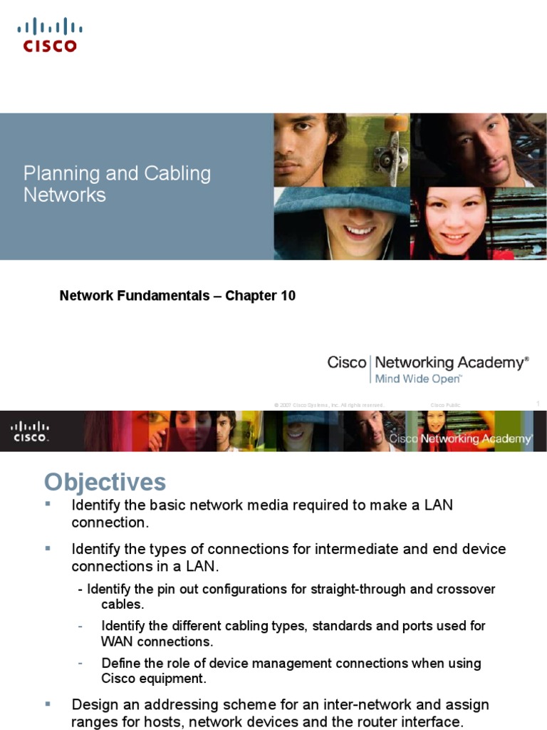 Planning and Cabling Networks: Network Fundamentals - Chapter 10 | PDF | Computer Network ...