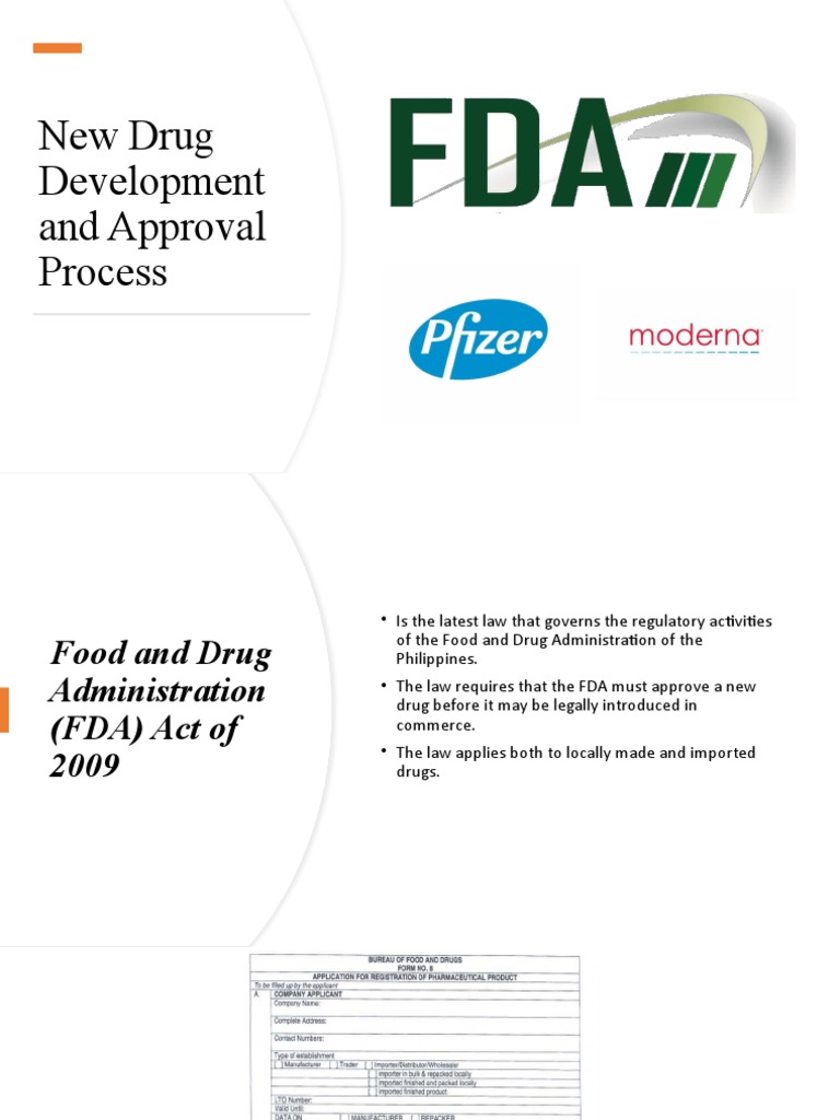 New Drug Development and Approval Process | PDF | Food And Drug ...