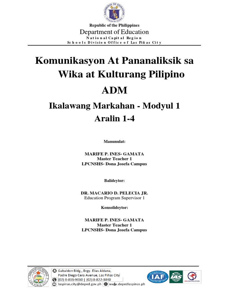 Q2 Adm Week3 | PDF Q2 Adm Week3 | PDF