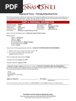 Form 2F (Sample) | PDF | Nursing | Licensure