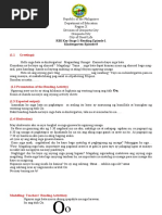 Lesson Plan Marungko | PDF