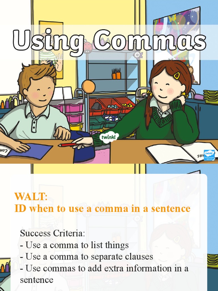 Usage of Commas | PDF | Comma | Language Mechanics