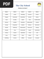 2nd Grade Dictation Sentences Printable Version | PDF