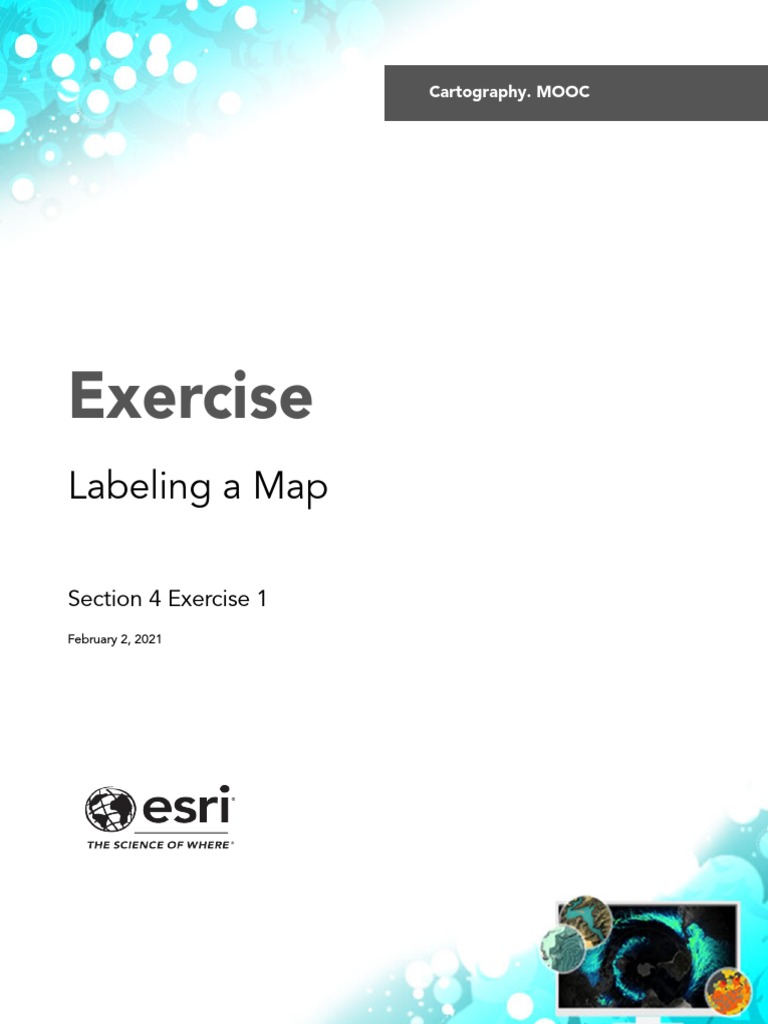 Exercise: Labeling A Map | PDF | Arc Gis | Computer File