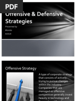 Offensive and Defensive Strategy | PDF | Competitive Advantage ...
