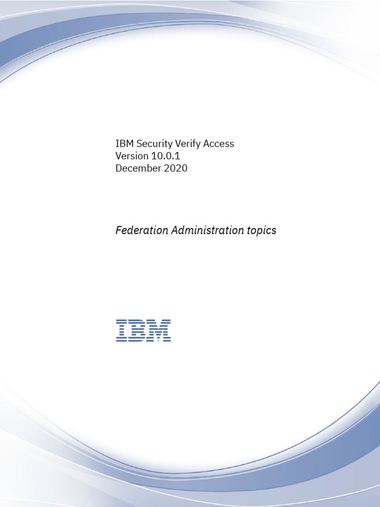 Verifyaccess Admin Federation | Download Free PDF | Uniform Resource ...