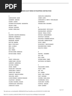 Tagalog Construction Terms Explained | PDF | Economic Sectors ...