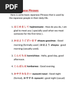 How To Write Welcome in Japanese | PDF | Japanese Language | Japan