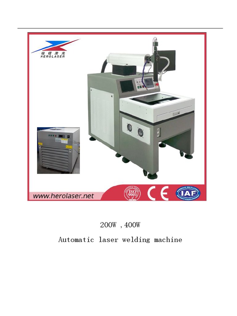 200W Laser Welding Machine Manual | PDF