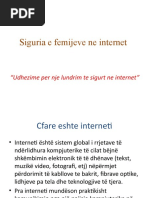 Interneti, Perparesit Dhe Mangesite | PDF