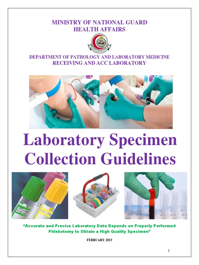 Lab Specimen Collection Guide | PDF | Cytopathology | Blood Plasma