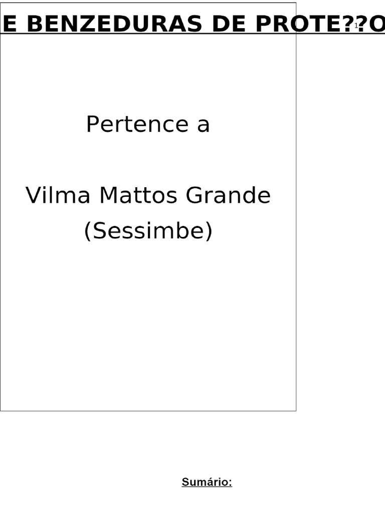 APOSTILA de Rezas e Benzeduras - PDF - TOAZ - Info | PDF