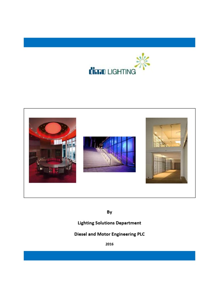 DIMO Lighting Solutions Overview | PDF | Lighting