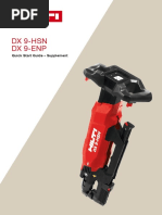 HILTI X-HSN-24-Product-Data | PDF | Sheet Metal | Screw