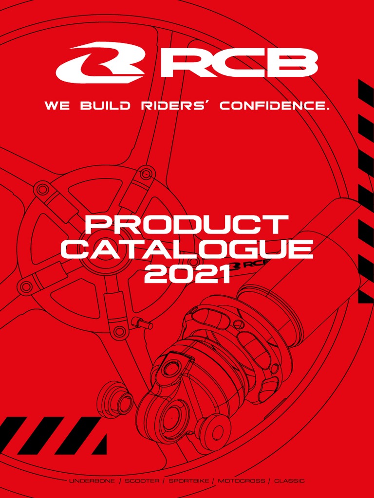 RCB Product Catalogue 2021 - V1 | PDF | Vehicle Technology | Motorcycling