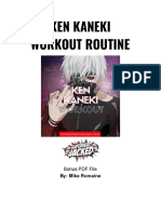 Katsuki Bakugo Workout PDF | PDF | Strength Training | Physical Fitness