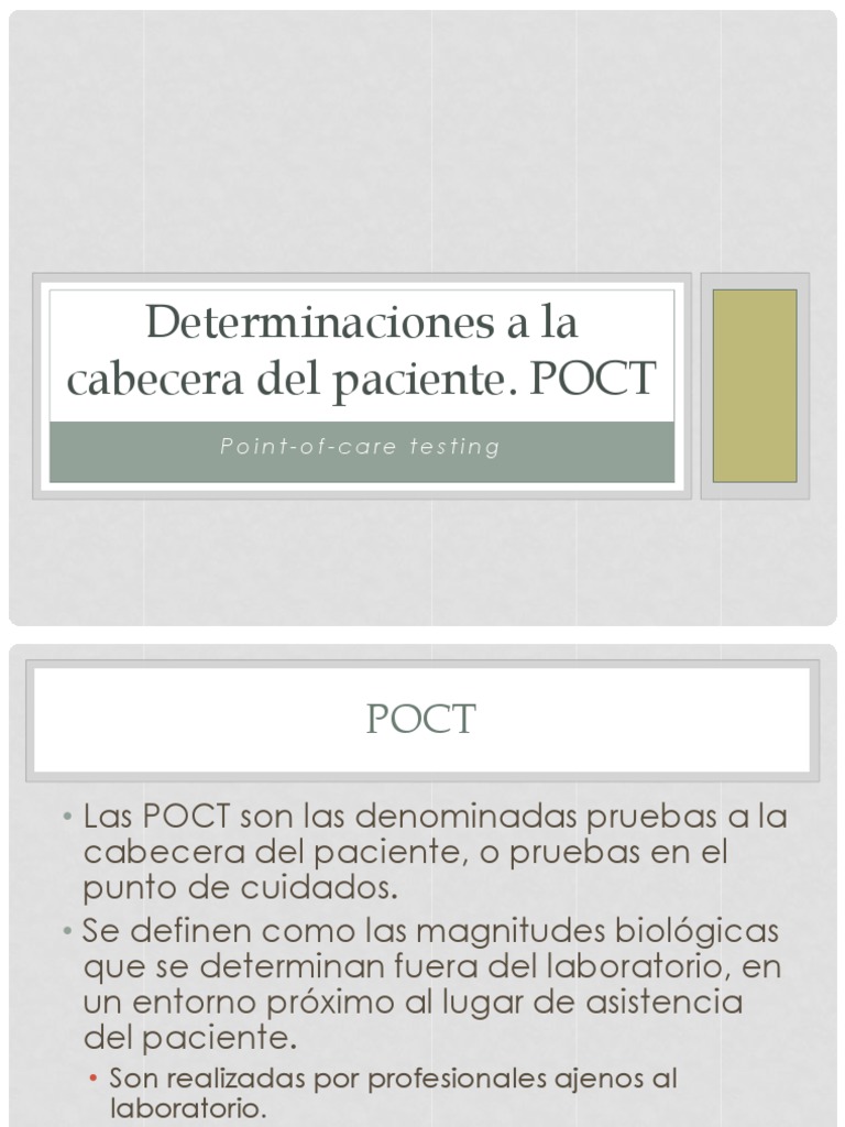 Poct | PDF