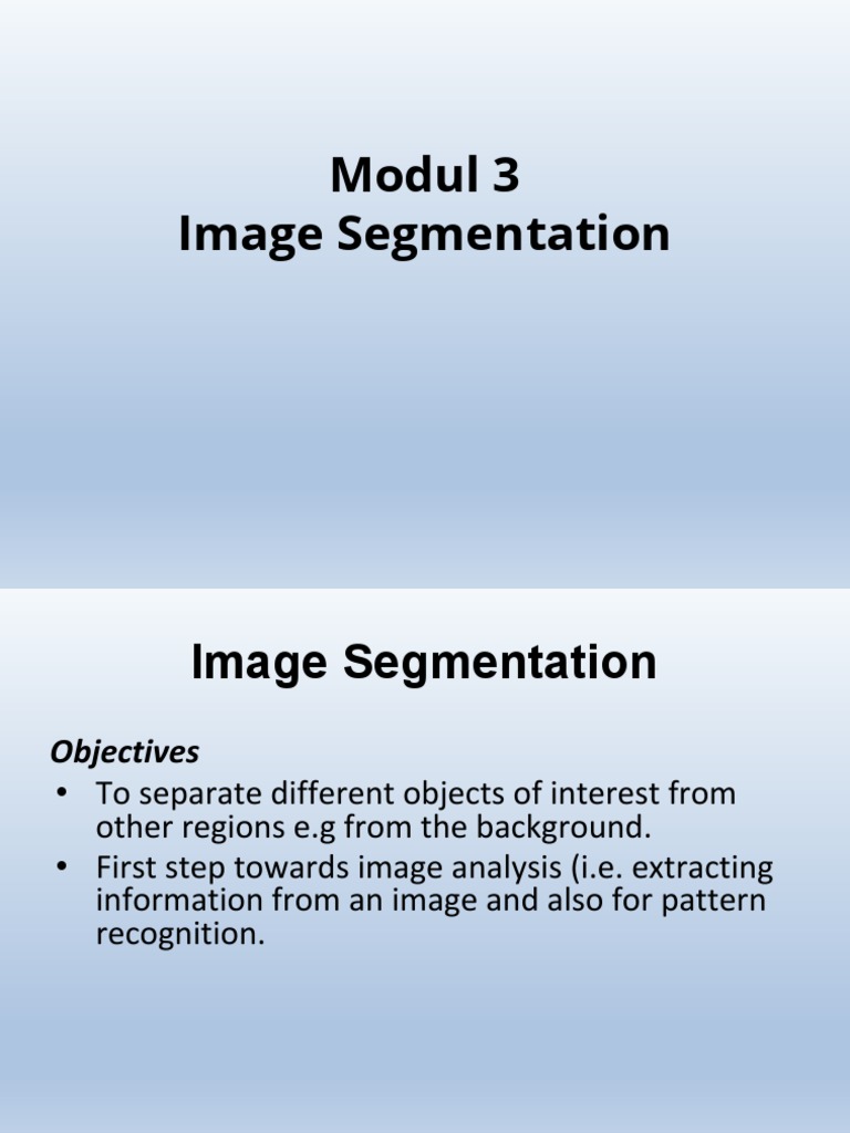Image Segmentation | PDF | Image Segmentation | Mathematical Optimization