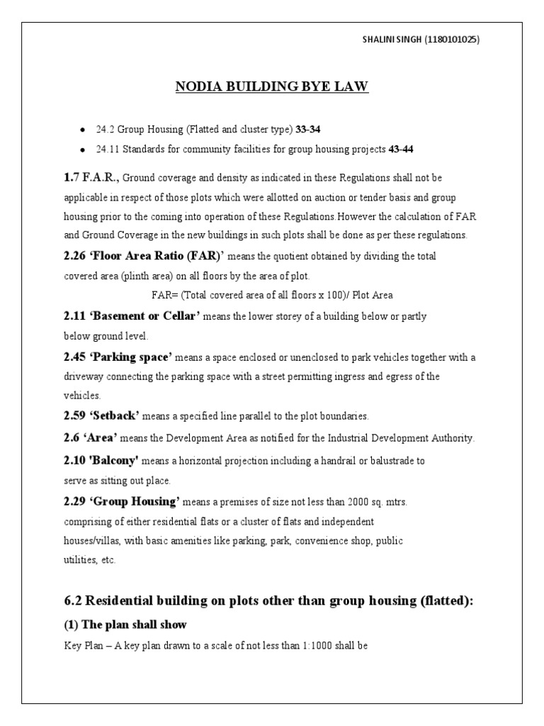 Building BYE-LAWS | PDF | Basement | Elevator