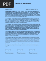 Ecclesiastical Deed Poll | PDF | Trust Law | Canon Law