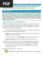 SAFE-T Protocol With C-SSRS - Unit Interventions | PDF | Suicide | Self ...