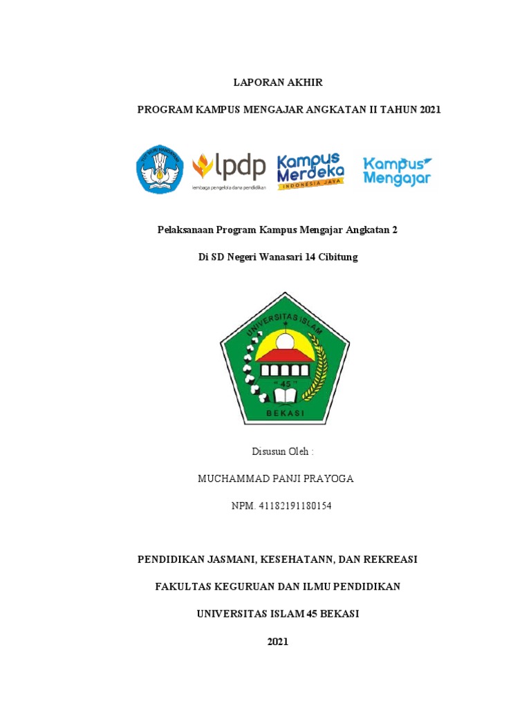 Laporan Akhir Kampus Mengajar 2 | PDF