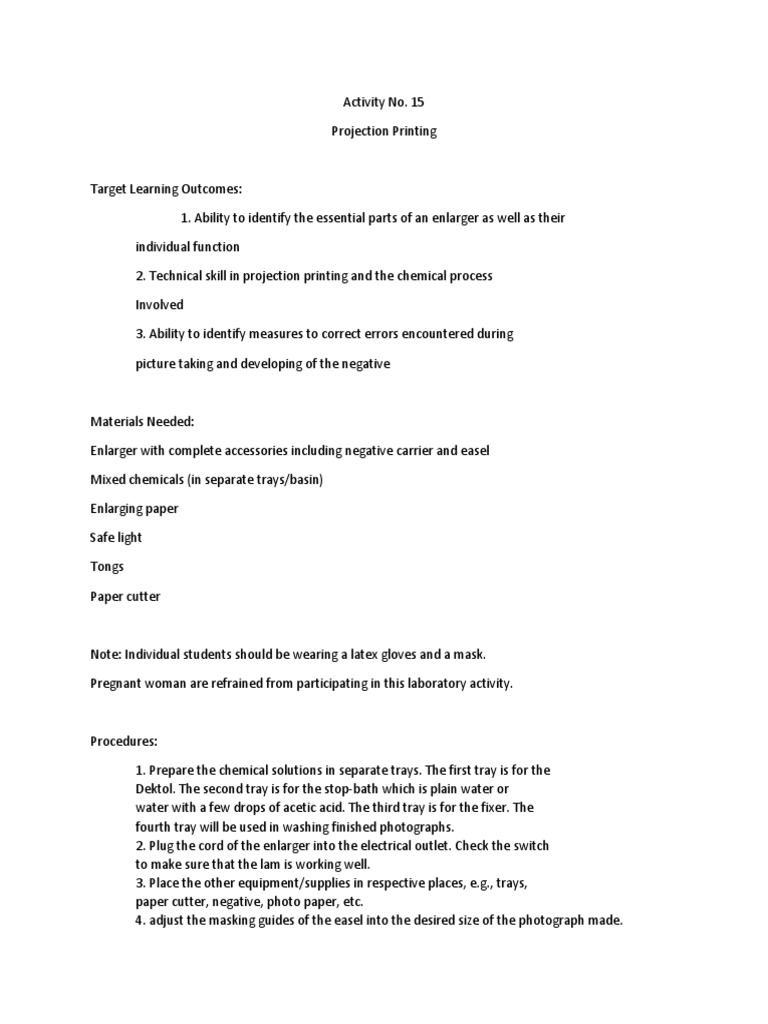 ACT15 | PDF | Exposure (Photography) | Optics