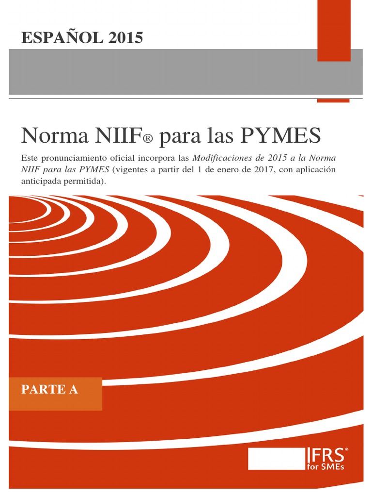 Resumen de Niif para Pymes 2015 | PDF | normas internacionales de ...