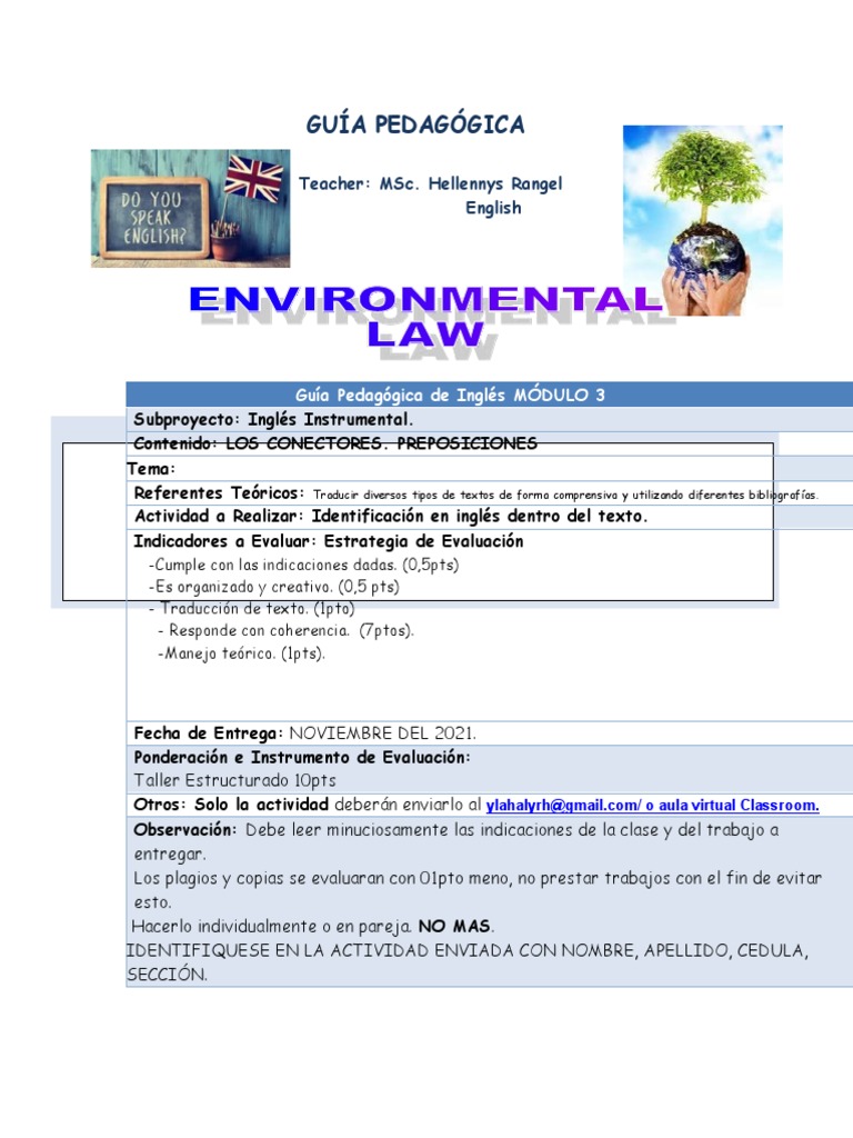 Modulo 3 Clase 1-2 | PDF | Oración (Lingüística) | Adverbio