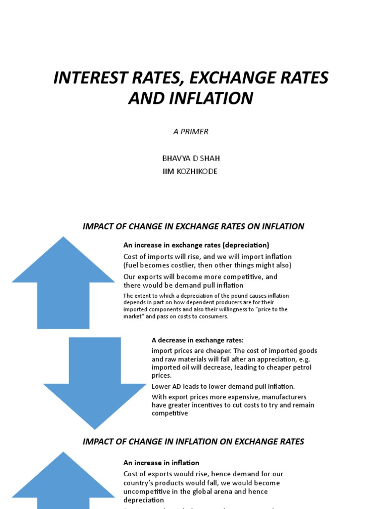 Interest Rates, Exchange Rates and Inflation: A Primer | PDF | Bonds ...