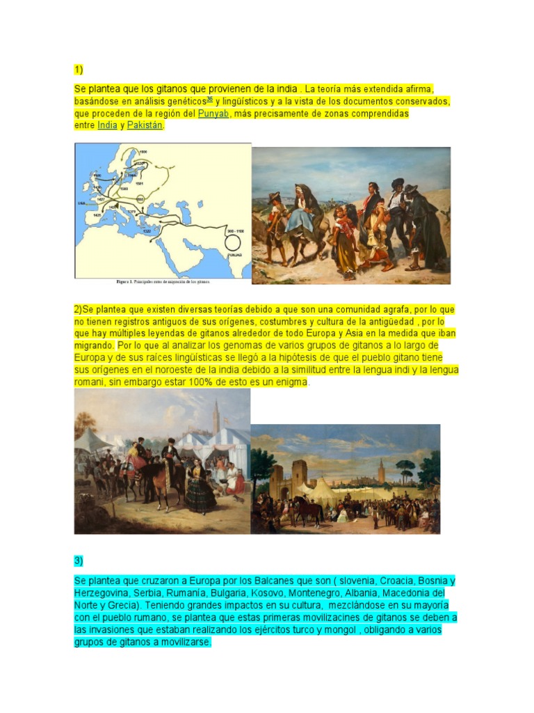 GITANOS | PDF | Pueblo romaní | Europa