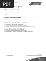 IB English B Paper 2 Reading Comprehension | PDF | Cosmetics | Homelessness