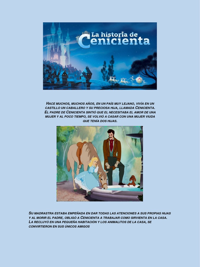 Cuento de La Cenicienta Original | PDF