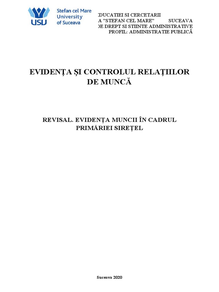 Revisal 1 | PDF