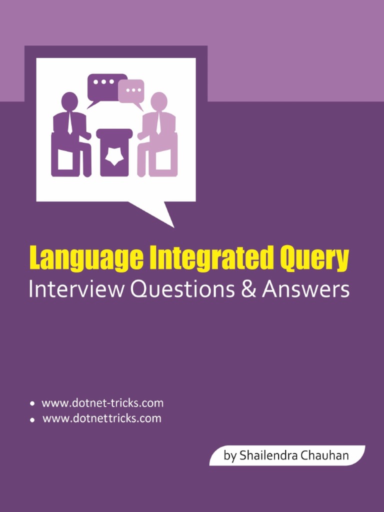 LINQ Interview Questions & Answers - by Shailendra Chauhan | PDF | Language Integrated Query ...