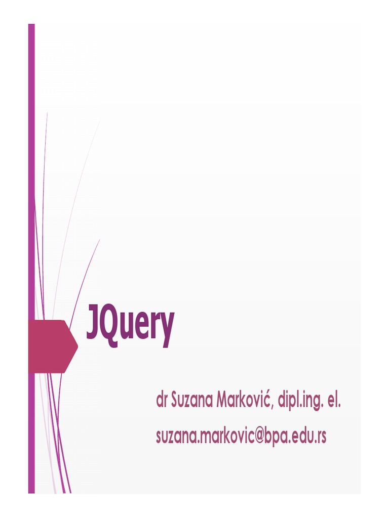 12 JQuery | PDF