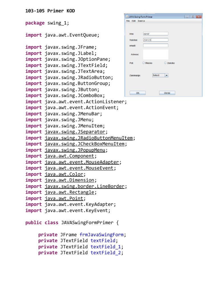 103-105 Primer KOD | PDF | Human–Computer Interaction | Operating ...
