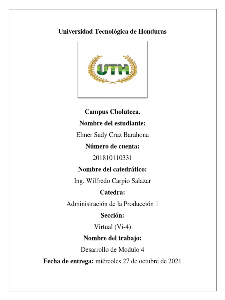 Tarea Modulo#4 Sady Cruz | PDF