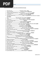 B2 Word Formation Practice Exercises | PDF | Linguistics | Grammar