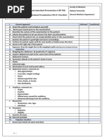 Gastrointestinal Physical Exam Checklist 1 | PDF