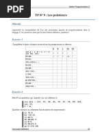 Exercices Corrigés (Les Pointeurs) | PDF | Pointeur (programmation ...