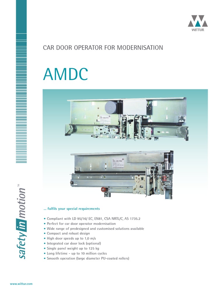Car Door Operator Modernisation Solutions | PDF | Door | Vehicles