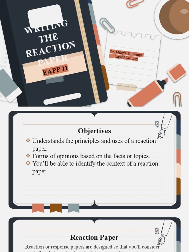 Writing A Reaction Paper (Report) | PDF | Essays | Thesis
