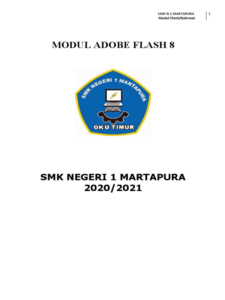 Modul Macromedia Flash 8 | PDF | Komputer