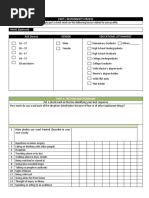 SCARED Form Scoring | PDF | Anxiety Disorder | Mental Disorder